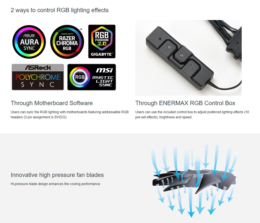 ENERMAX LIQTECH II 360 LIQUID CPU COOLER RGB (ELC-LTTO360-TBP) | Shopee ...