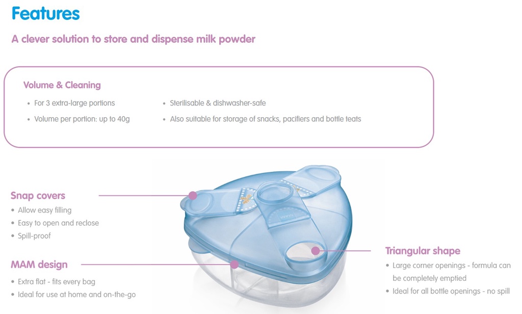 MAM Milk Powder Box Formula Dispenser | Shopee Philippines