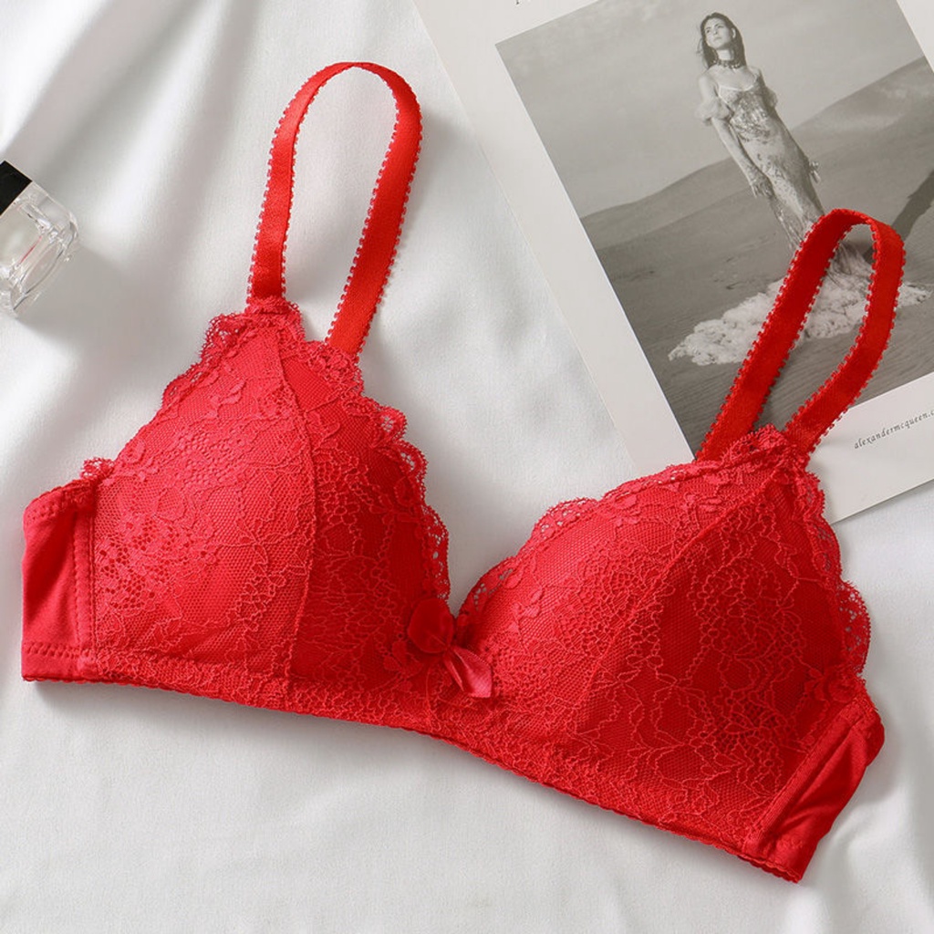Nanoshop ABC Cup Women Red Bra and Panty Lingerie Set for wedding party ...