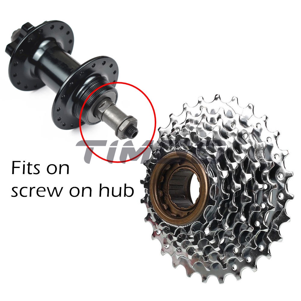 MTB Mountain Road Bike Bicycle 1/6/7/8/9 Speed Screw-on Freewheel ...