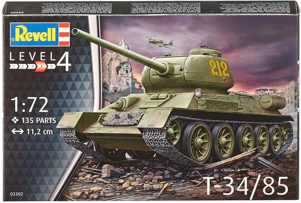 Revell 1:72 Scale T-34/85 | Shopee Philippines