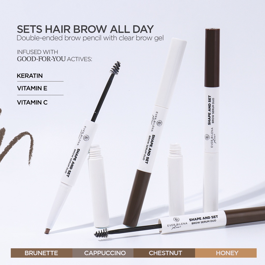 EB Plus Shape & Set Brow Serum Duo 2.2g | Shopee Philippines