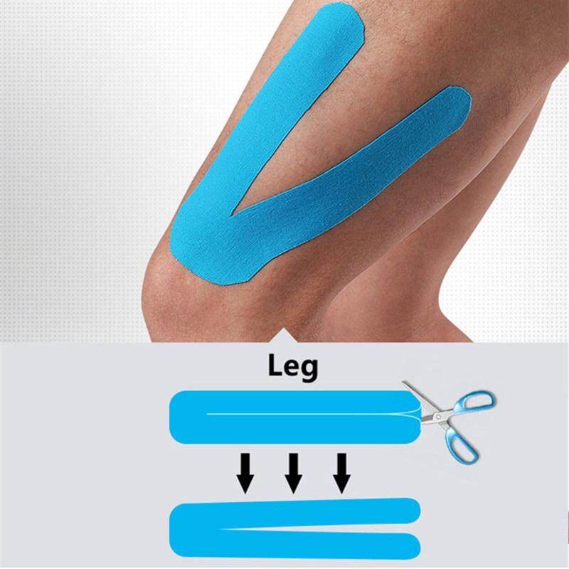 Kinesiology Tape Muscle Sticker Elastic Fitness Bandage Tape Stretched ...
