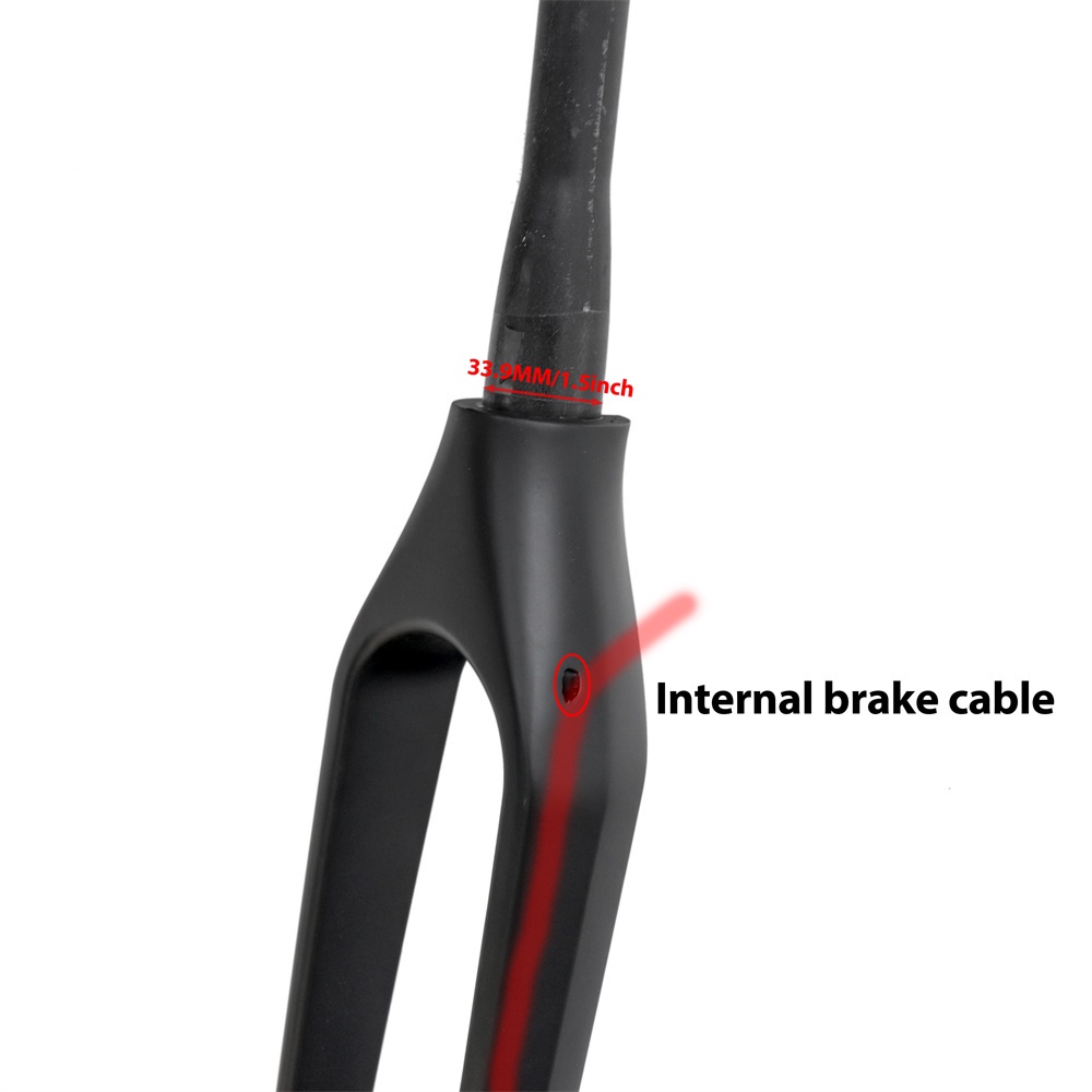 KOCEVLO Boost Mtb Carbon Fork 29er 110*15mm Bike Rigid Disc Brake 1-1/8 ...