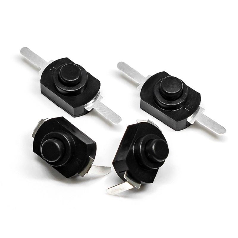 100Pcs/20Pcs Switches 1208YD Flashlight Torch Control Switch Latching ...