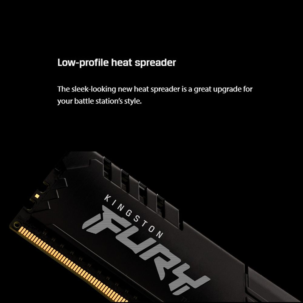 Kingston Fury Beast 4GB/8GB 2666mhz/8GB 3000mhz/16GB 3200mhz DDR4 Memory. Ready for AMD,Hyper X ...