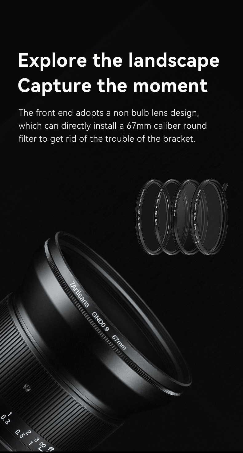 7Artisans 12mm f2.8 Mark II APS-C MF Wide-Angle Lens for EOS-M /E /FX ...
