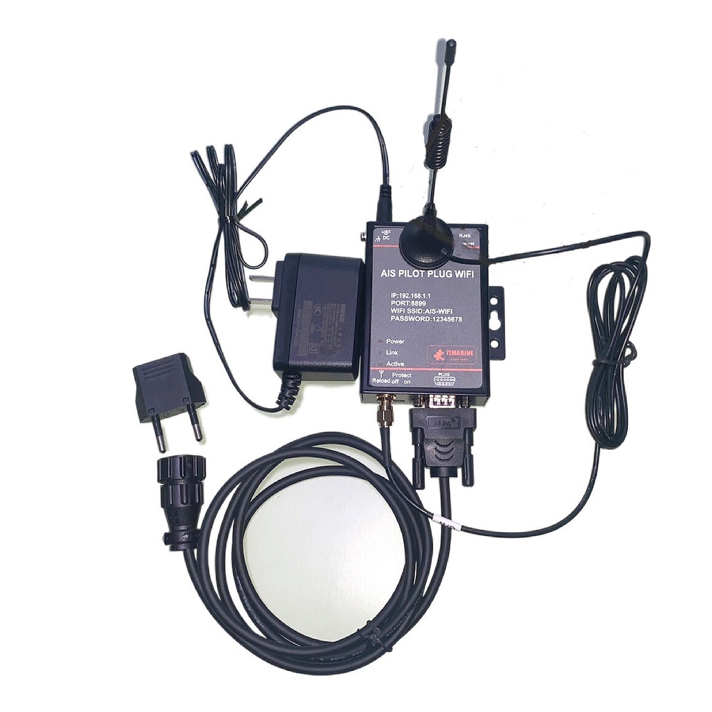 Ais pilot plug WIFI graphic electronic pilot AIS interface, AIS to WIFI ...