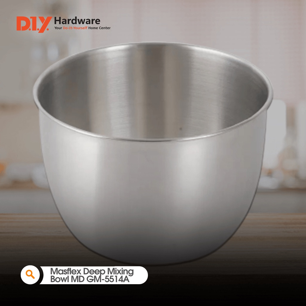 Masflex Deep Mixing Bowl GM-5514A | Shopee Philippines
