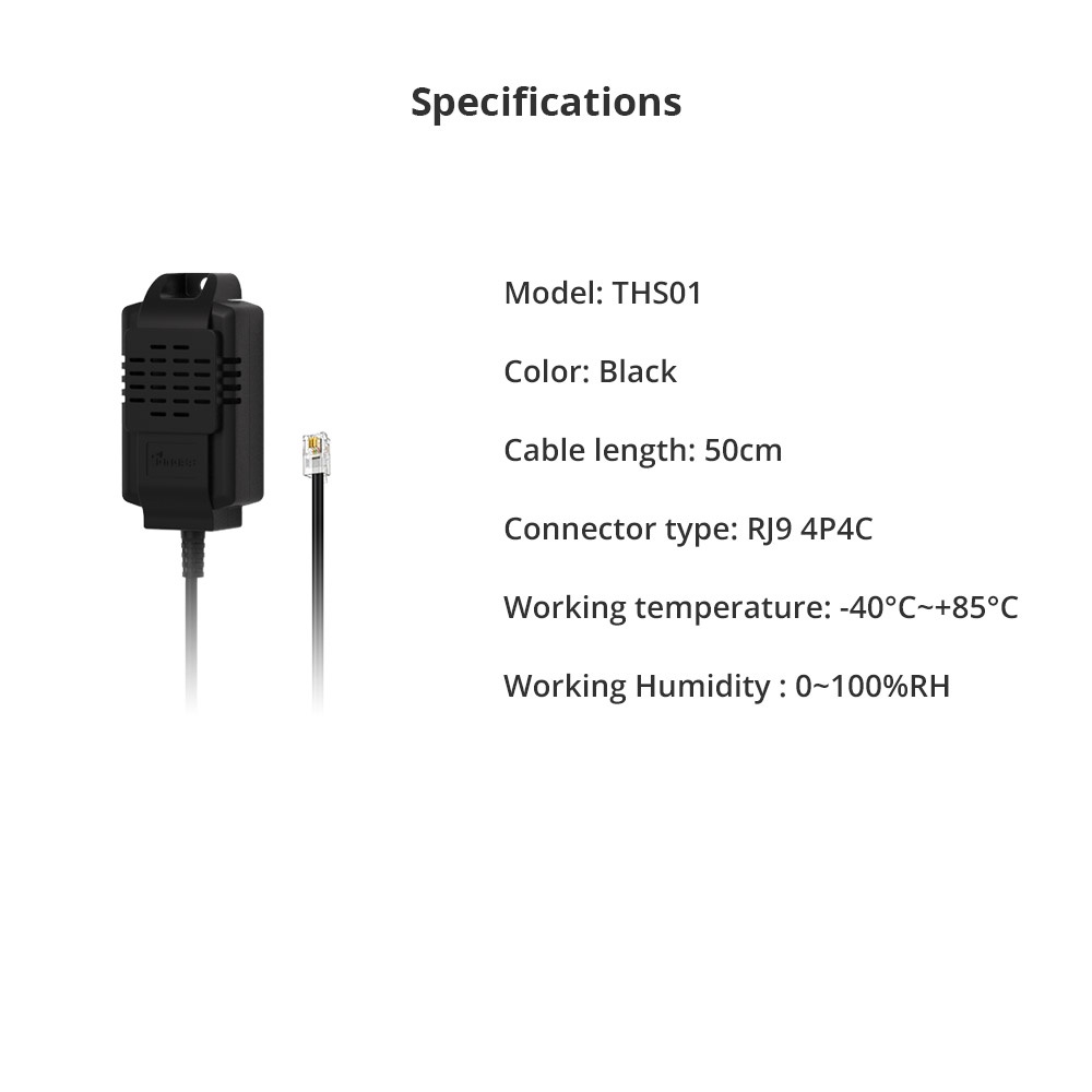 SONOFF THS01 Temp and Humidity Sensor TH Elite / TH Origin accessory ...