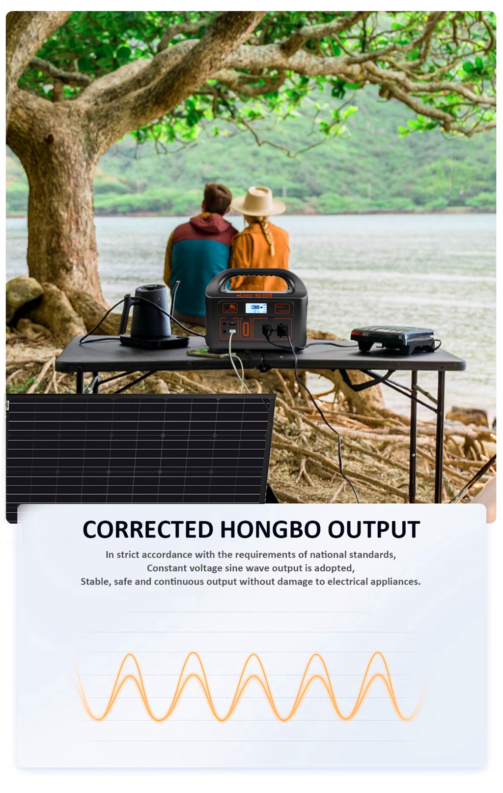 NSS power station 3 in 1 solar generator 150w 12000mah with 20w solar ...