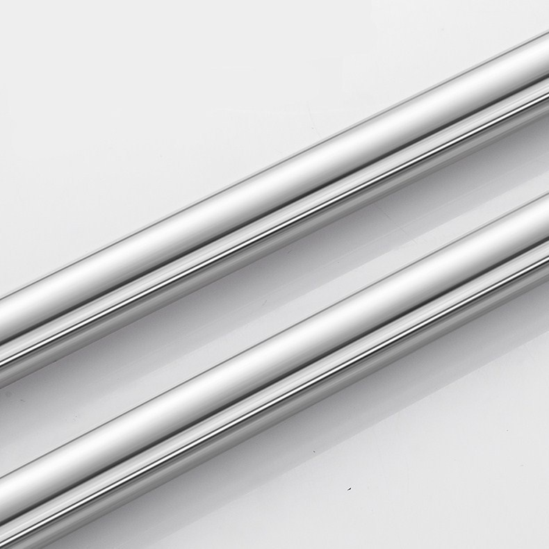 A52 COD【Manila】Stainless Steel Cabinet Rod Adjustable Rod Clothes Rod ...