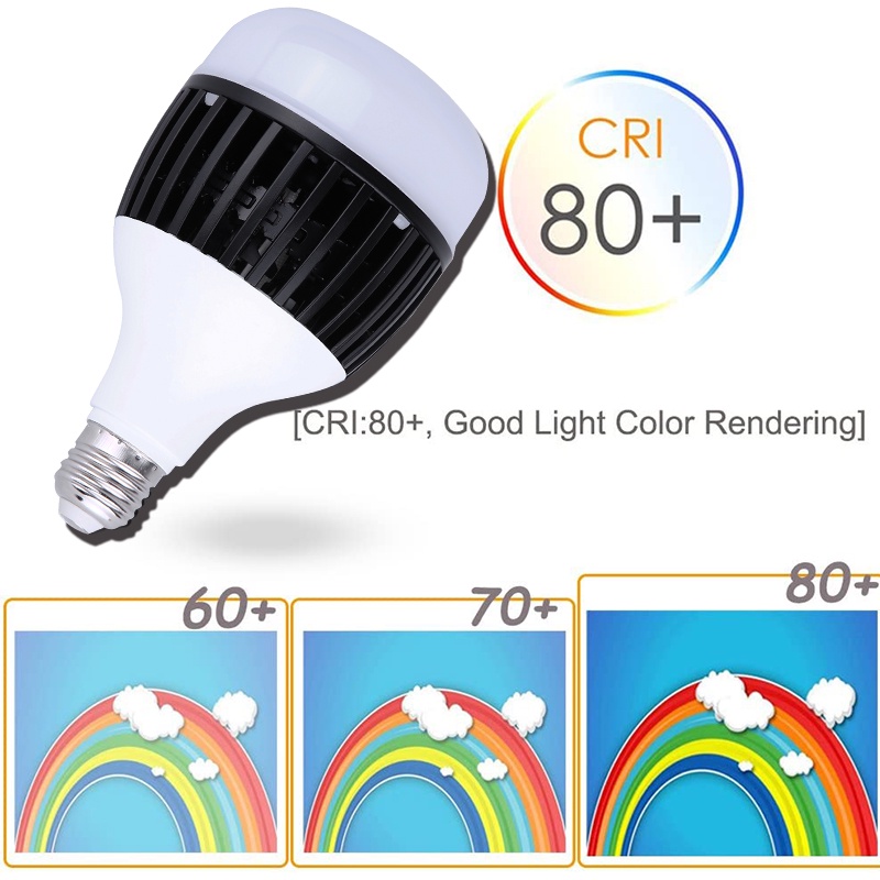 Super Bright Led E27 Light Bulbs 50w 80w 100w 150w Led Lamp AC 220V ...