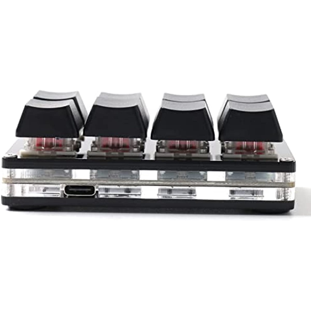 8 Keys Keyboard USB Interface Custom Copy Paste Shortcuts Mini ...