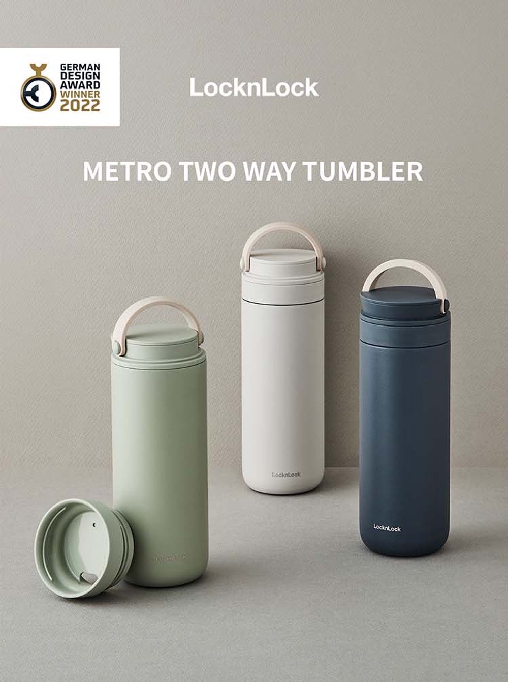 Genuine High Quality LocknLock Thermos Bottle Large 475ML With ...