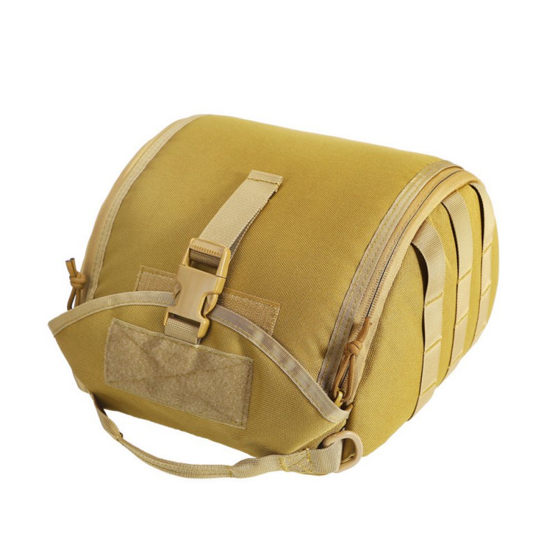 LUC Outdoor mountaineering helmet bag portable civil air defense ...