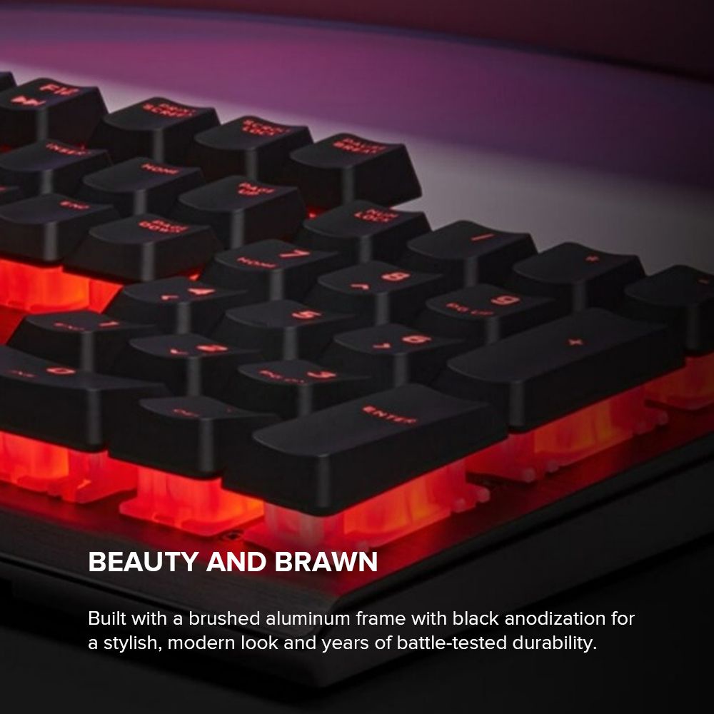 Easy PC | Corsair K60 Pro Mechanical Gaming Keyboard Red LED Cherry ...