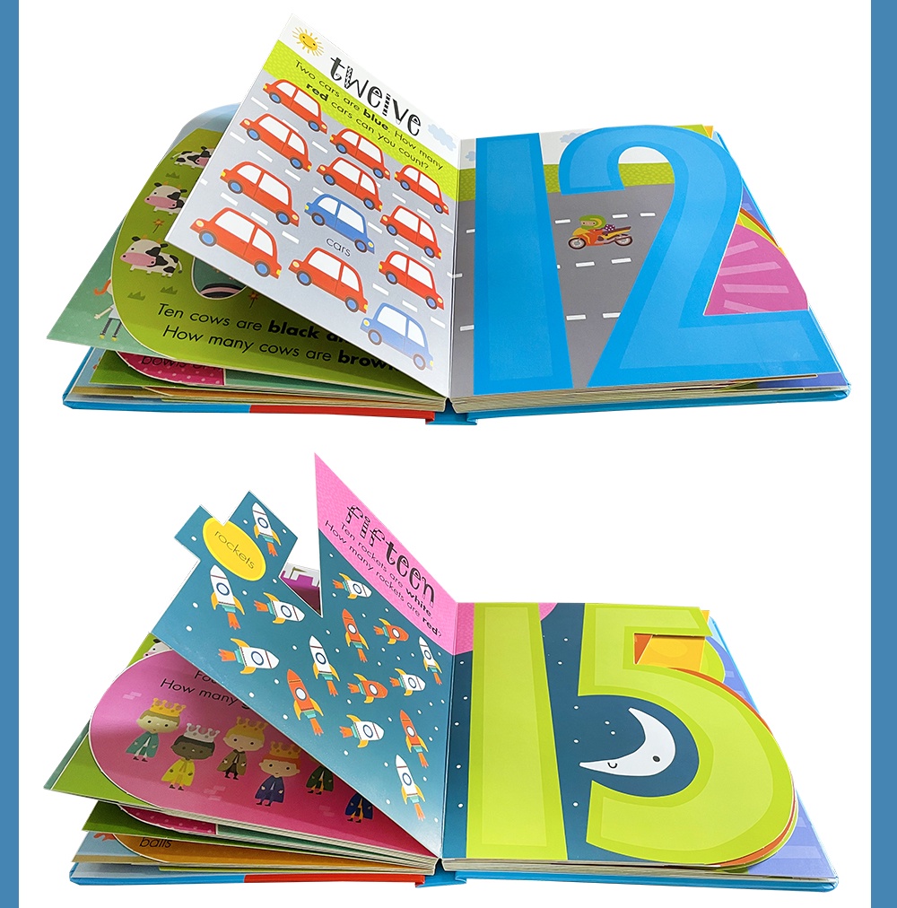 My Awesome Counting 1-20 ABC Alphabet Nursery Rhymes Kids Picture Book ...