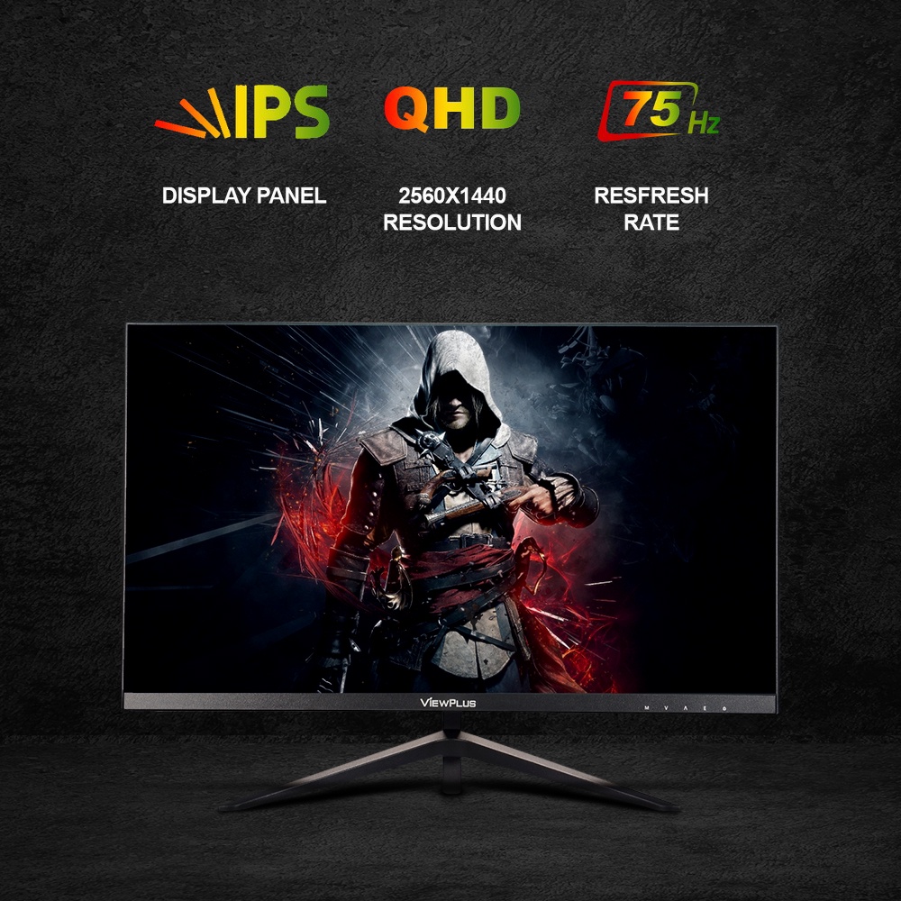 EasyPC | Viewplus MM-27KI 27 inch IPS monitor | 75hz Refresh Rate ...