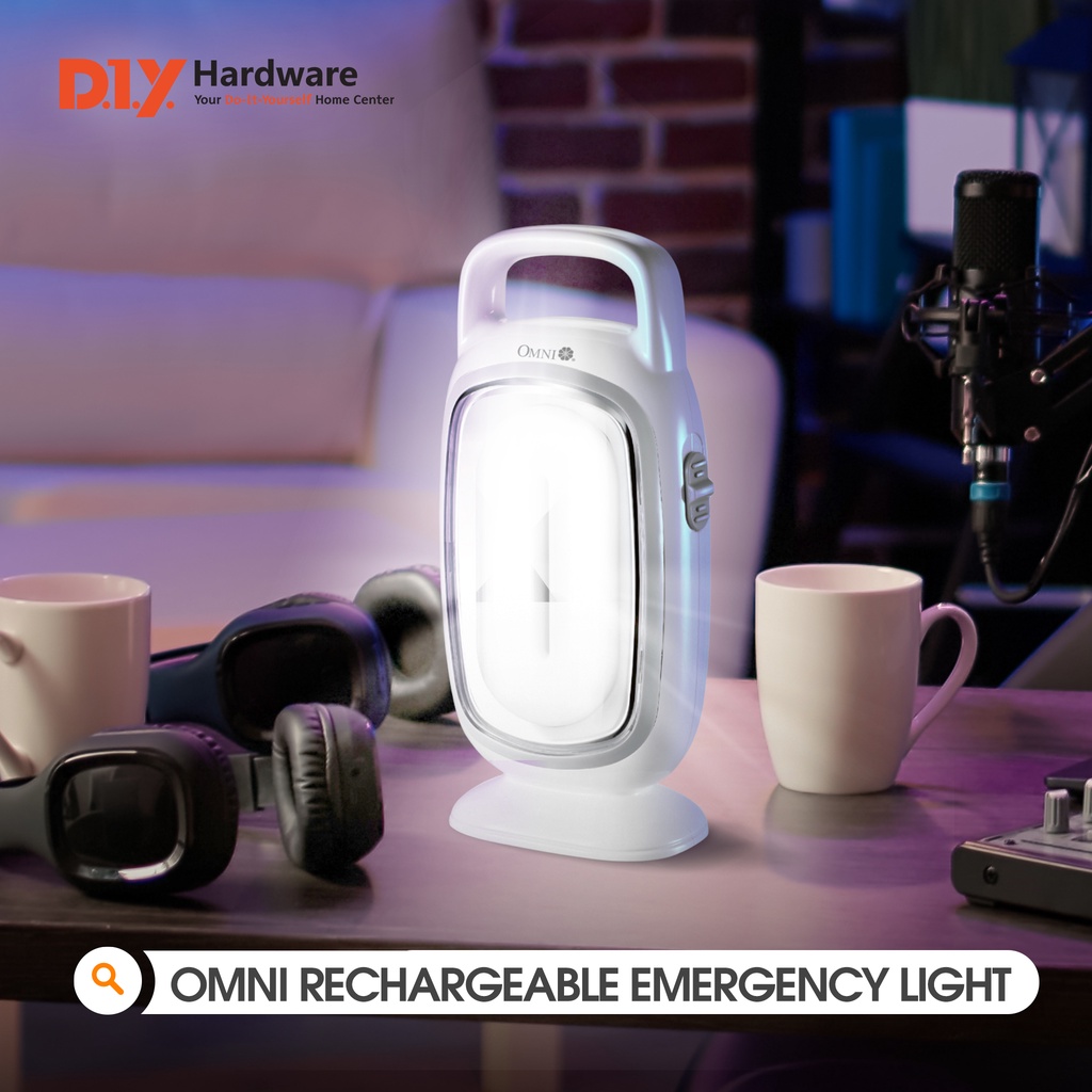 Omni LED Rechargeable Emergency Light AEL-T30 | Shopee Philippines