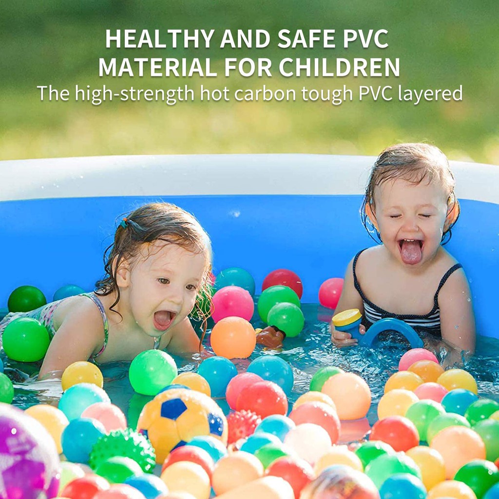【Shipping Discount】1.2M/2.1M/3.05M Inflatable Swimming Pool For Kids ...