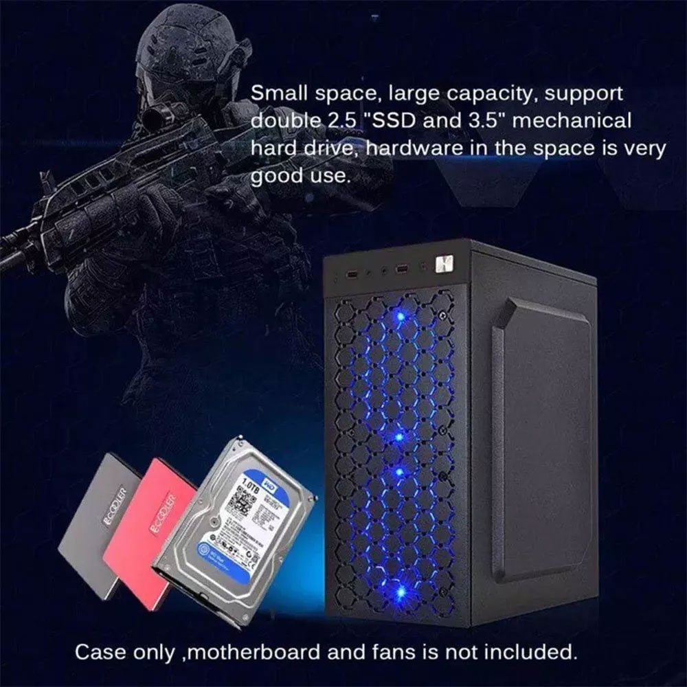 EasyPC | Keytech Honeycomb Micro ATX Optimal Airflow Compact Design PC ...