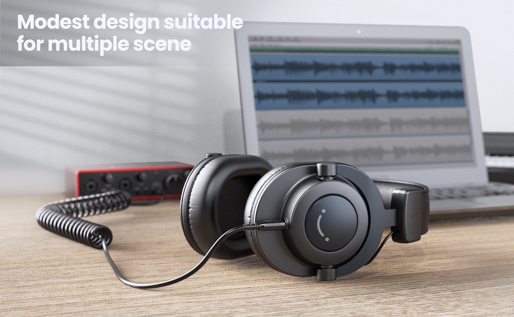 FIFINE H8 Studio Monitor Headphones for Recording-Over Ear Wired ...