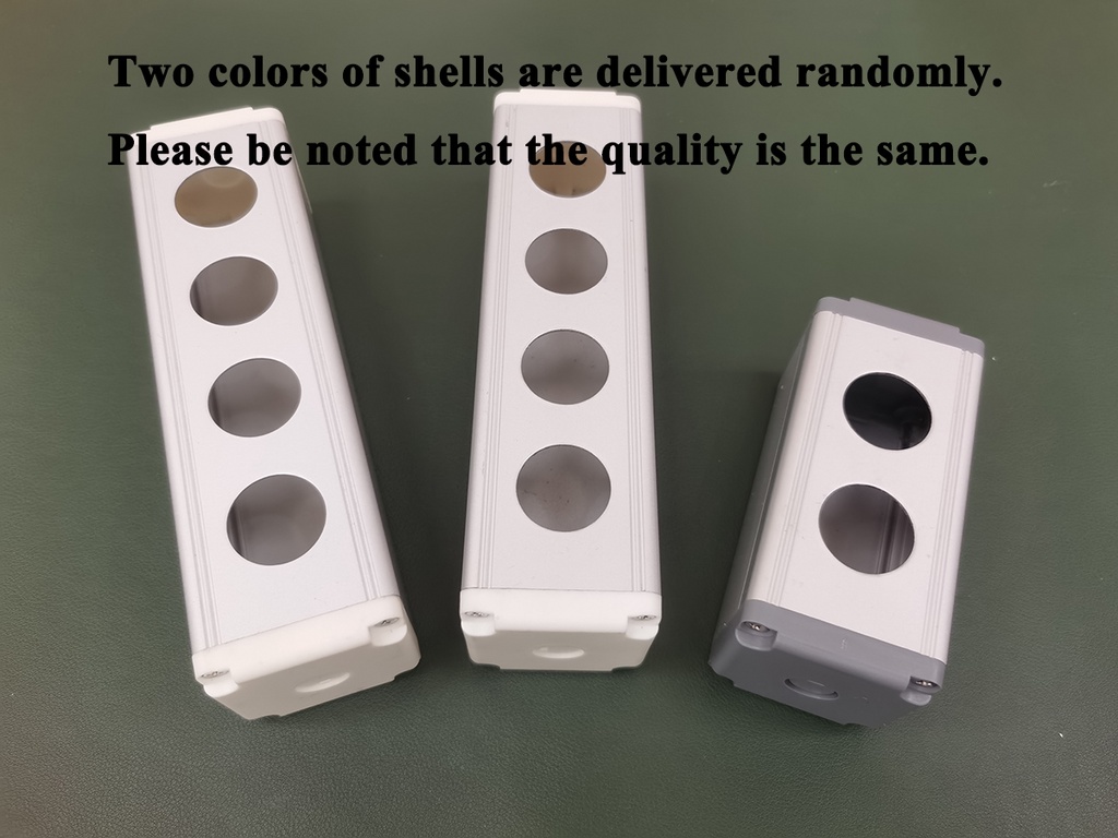 45*45mm 16mm 19mm 22mm Waterproof Aluminium push button switch box one ...