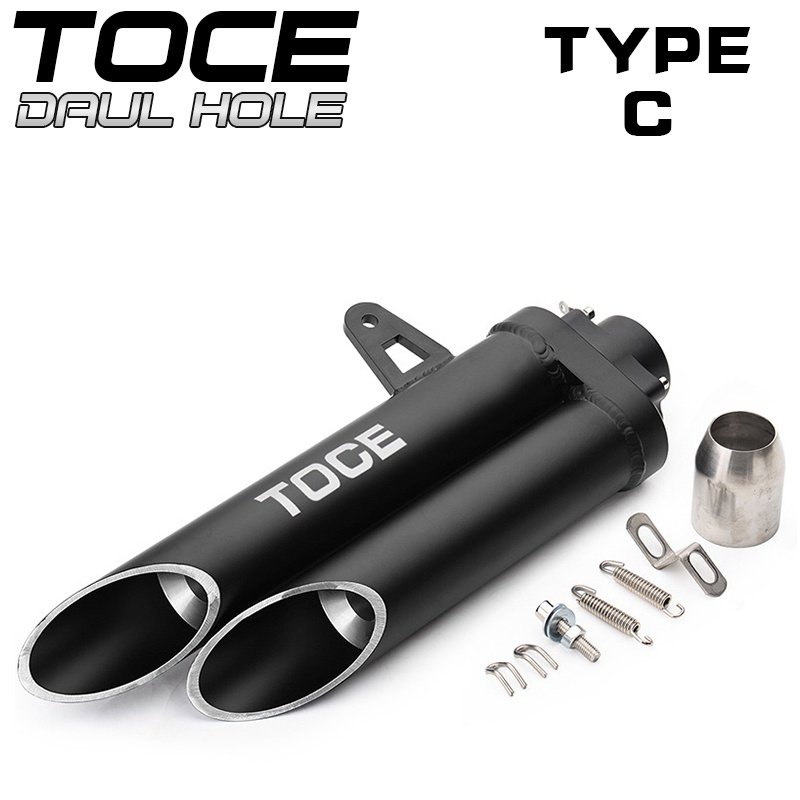 Exhaust Motorcycle Exhaust Muffler Pipe Moto Muffler Universel Toce ...