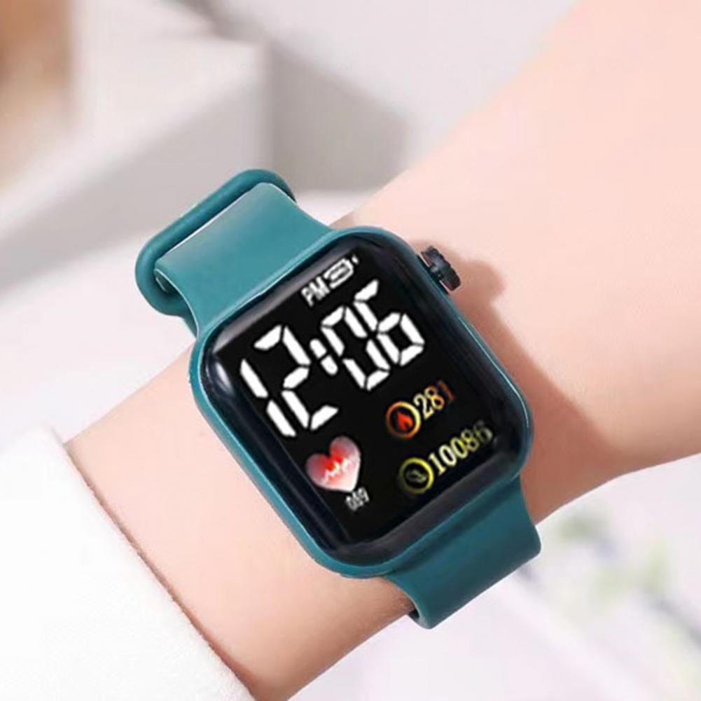 （2 pcs Led Watch ）Electronic Wrist Watch LED Digital Smart Sport Watch ...