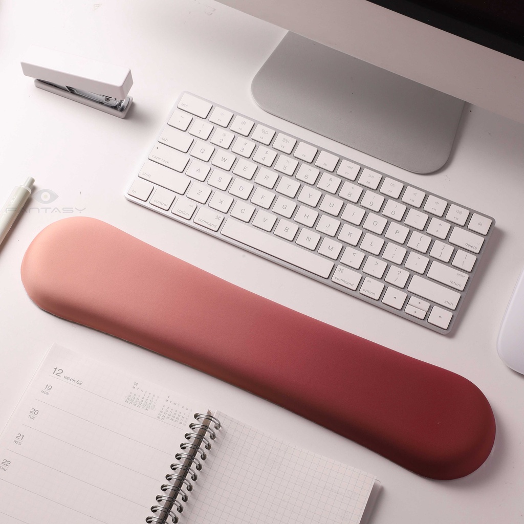 Candy Color Lovely Comfort Mouse Pad and Hand Rest Memory Foam Wrist ...