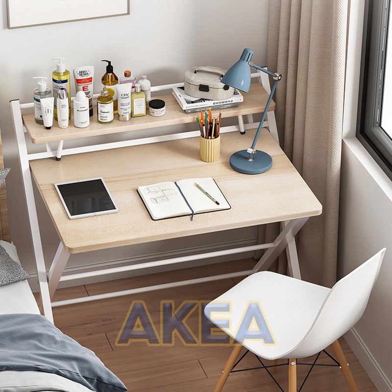 【Fully Assembled】Foldable Writing Computer Desk Student Table Simple ...