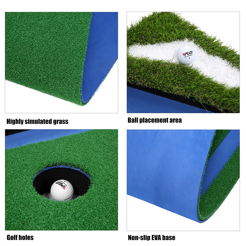 PGM multiple hole design mini golf green 60cm by 300cm golf training ...