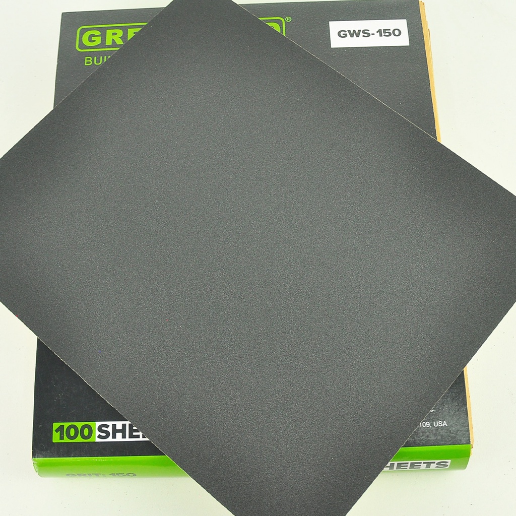 Greenfield Waterproof Sandpaper #150 | Shopee Philippines