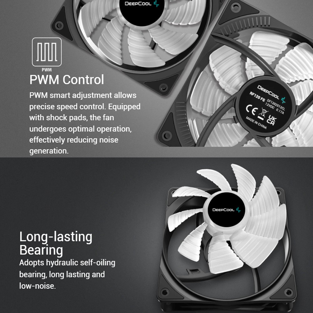 EasyPC| Deepcool RF120 FS 3 in 1pc case fan| RGB Kit | Shopee Philippines