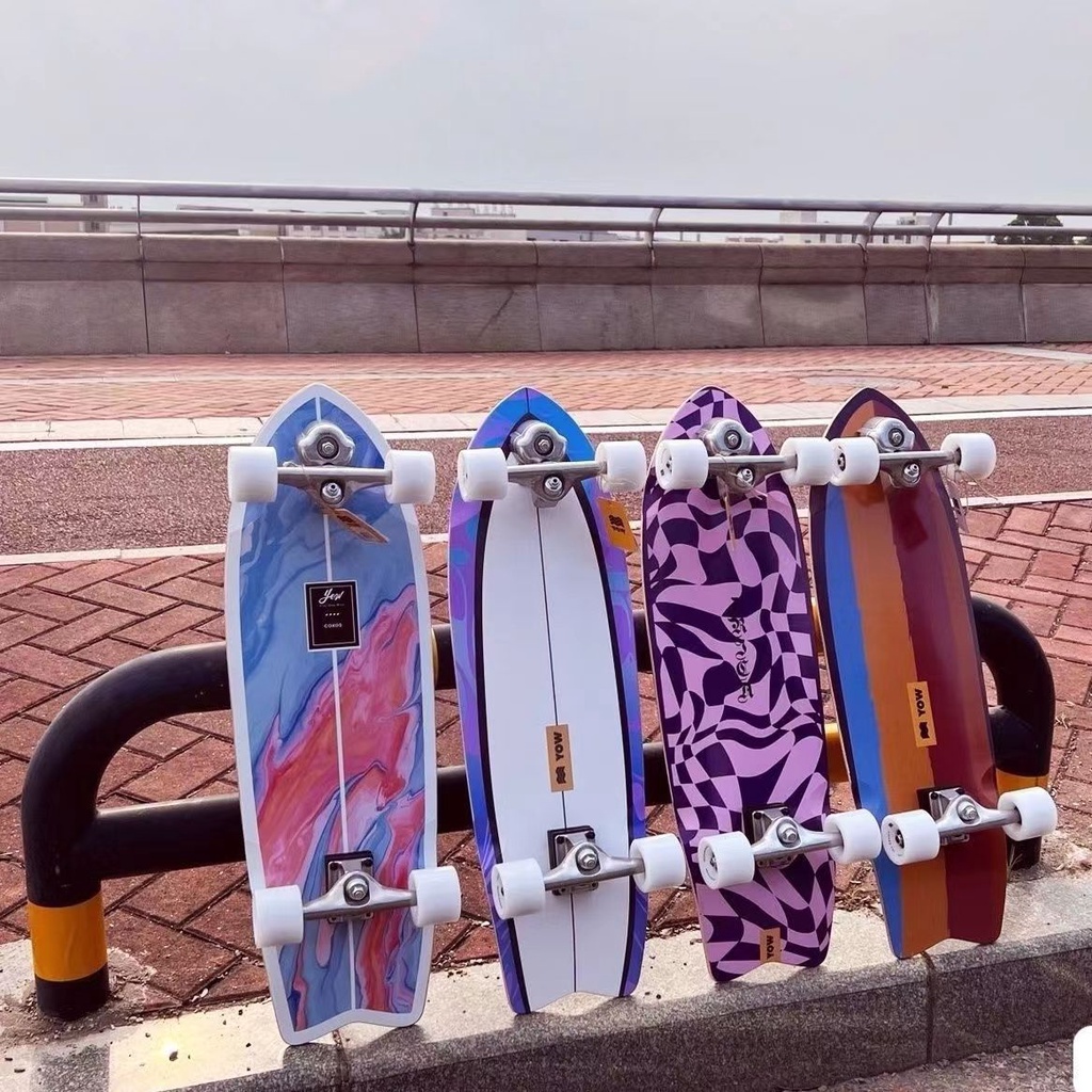 YOW Surf SKATE SKATEBOARD FULL SET Land Surfboard S6 Spring Bridge ...
