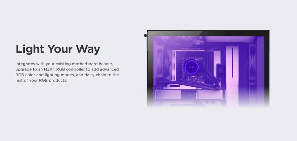 NZXT Kraken 120 Fan Black | AIO RGB CPU Liquid Cooler | 120mm Radiator ...
