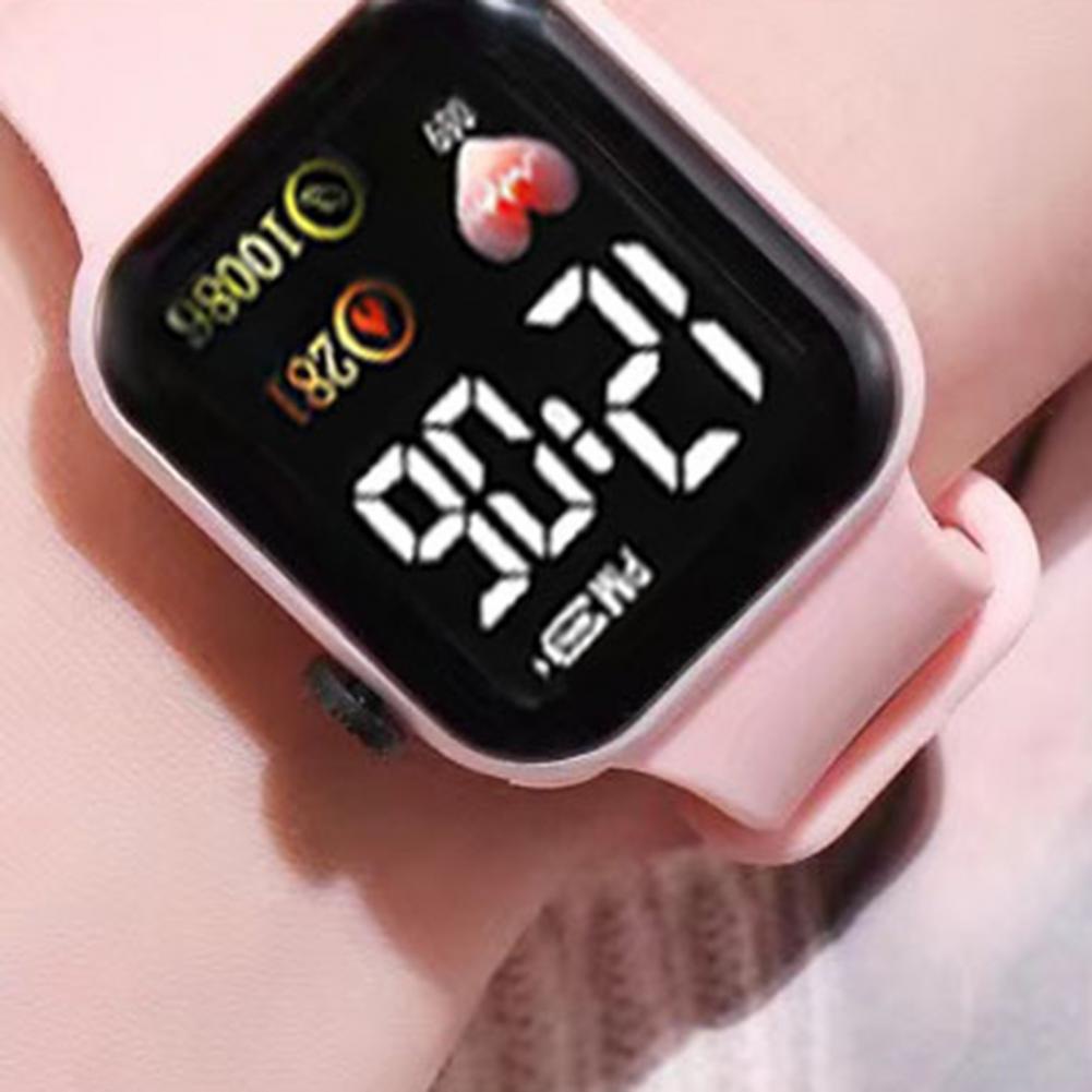 （2 pcs Led Watch ）Electronic Wrist Watch LED Digital Smart Sport Watch ...