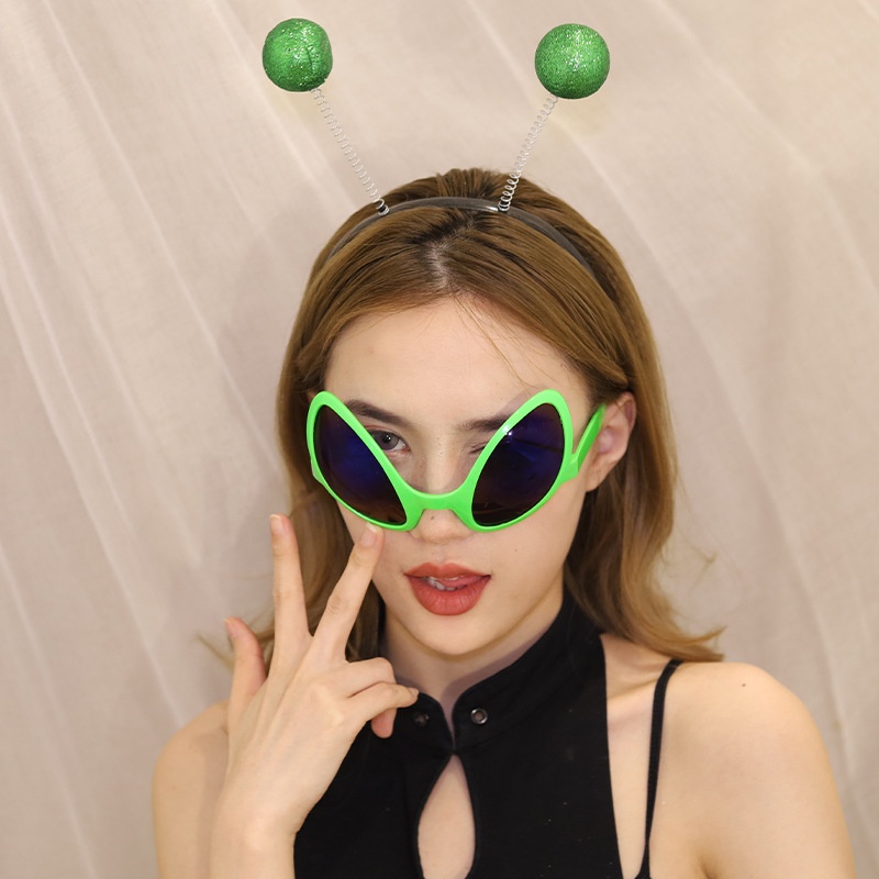 Alien Funny Glasses Multi-colored Frames PROM Party Sunglasses | Shopee ...