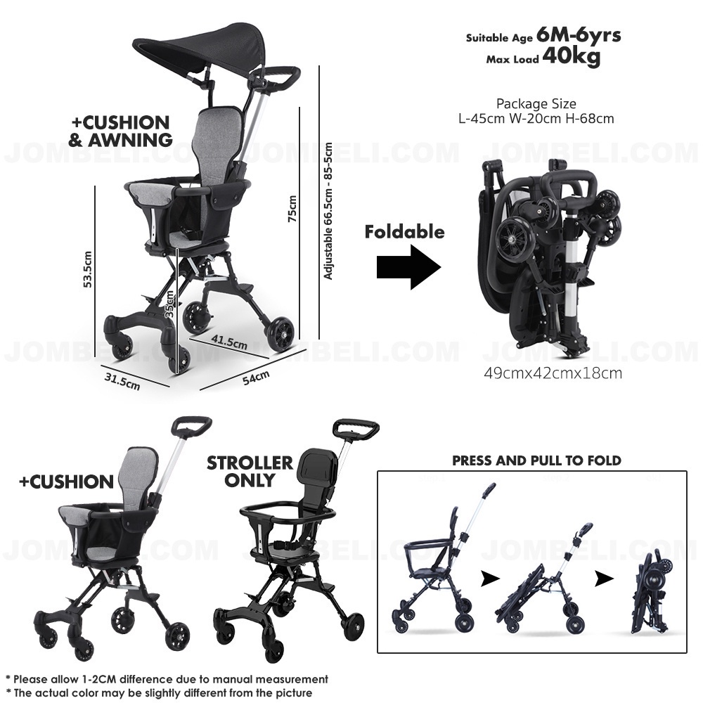 【Free Shipping】 Stroller for Baby Stroller for Toddler Foldable ...