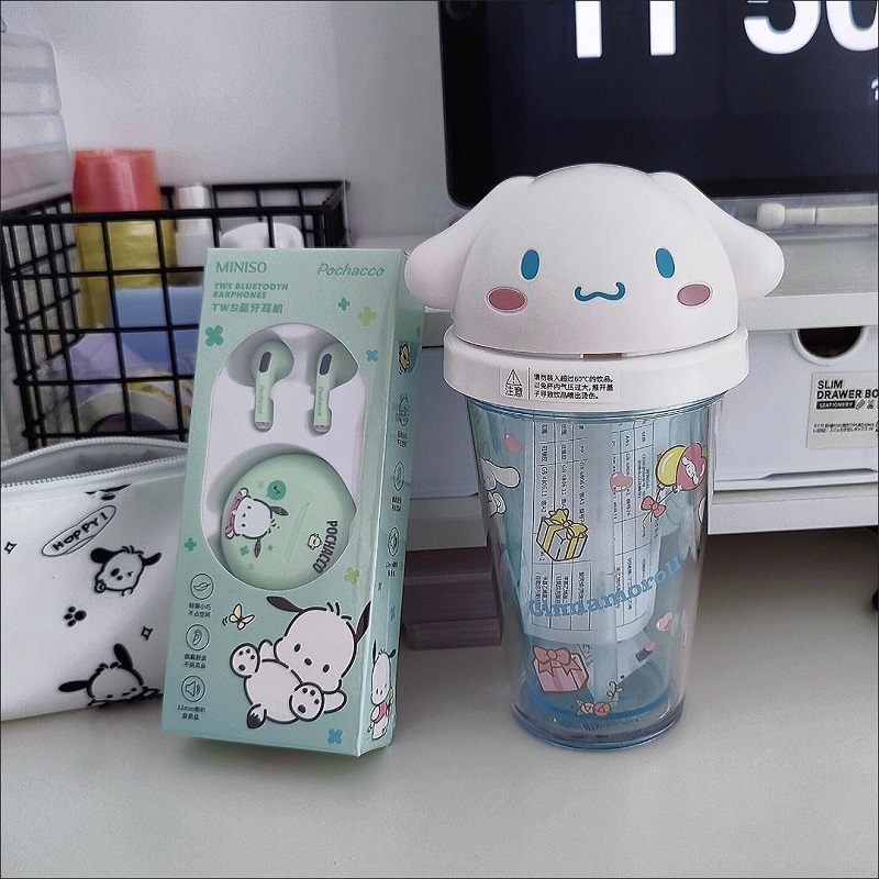 Miniso Sanrio Wireless Bluetooth Noise Cancelling Gaming Earbuds ...