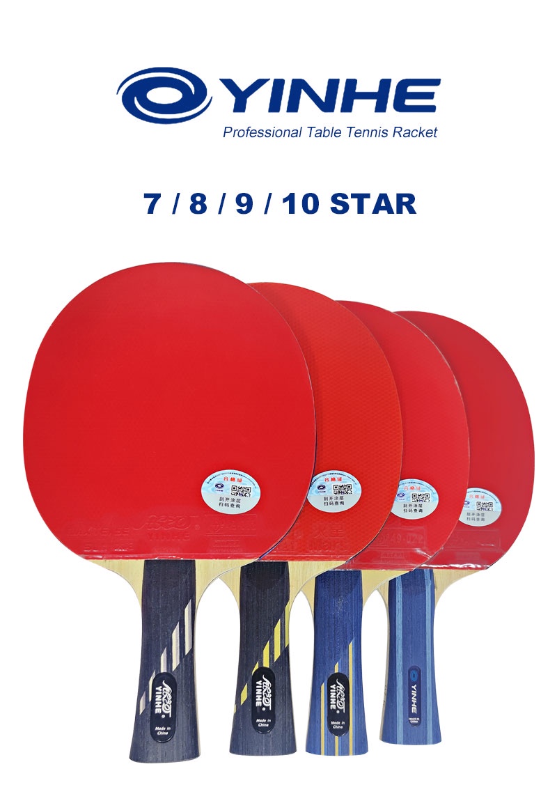 Yinhe Professional Table Tennis Racket 7/8/9/10 Star Carbon Offensive ...