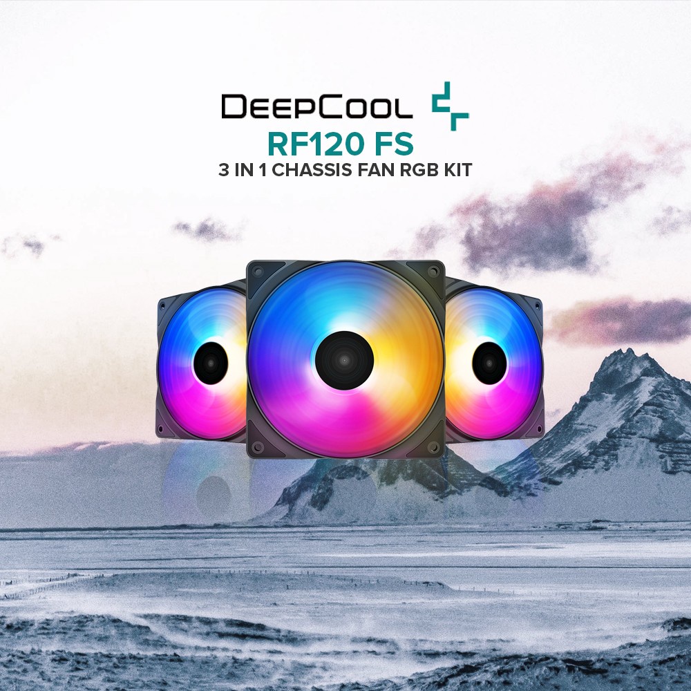 EasyPC| Deepcool RF120 FS 3 in 1pc case fan| RGB Kit | Shopee Philippines