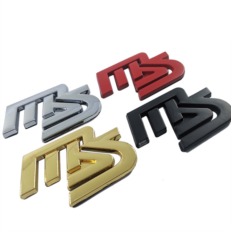 1 x Metal MAZDASPEED MS Letter Car Auto Decorative Rear Trunk Emblem ...