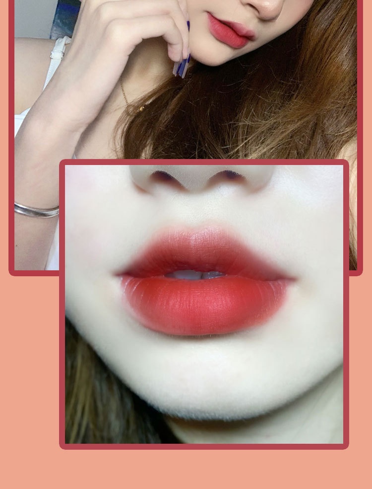 HERORANGE Lip Tint Matte 12 Hours Long Lasting Liquid Lipstick ...