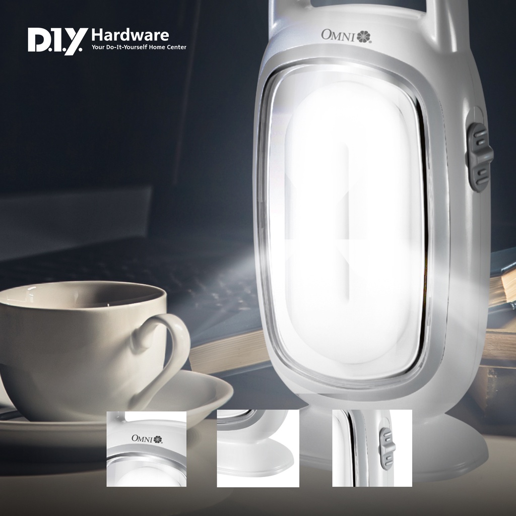 Omni LED Rechargeable Emergency Light AEL-T30 | Shopee Philippines