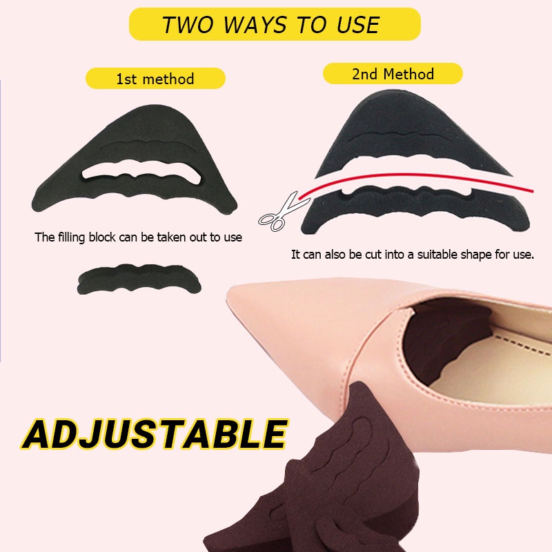 High Heel Shoes Toe Front Filler Insoles ,Front Toe Pads Forefoot Pads ...