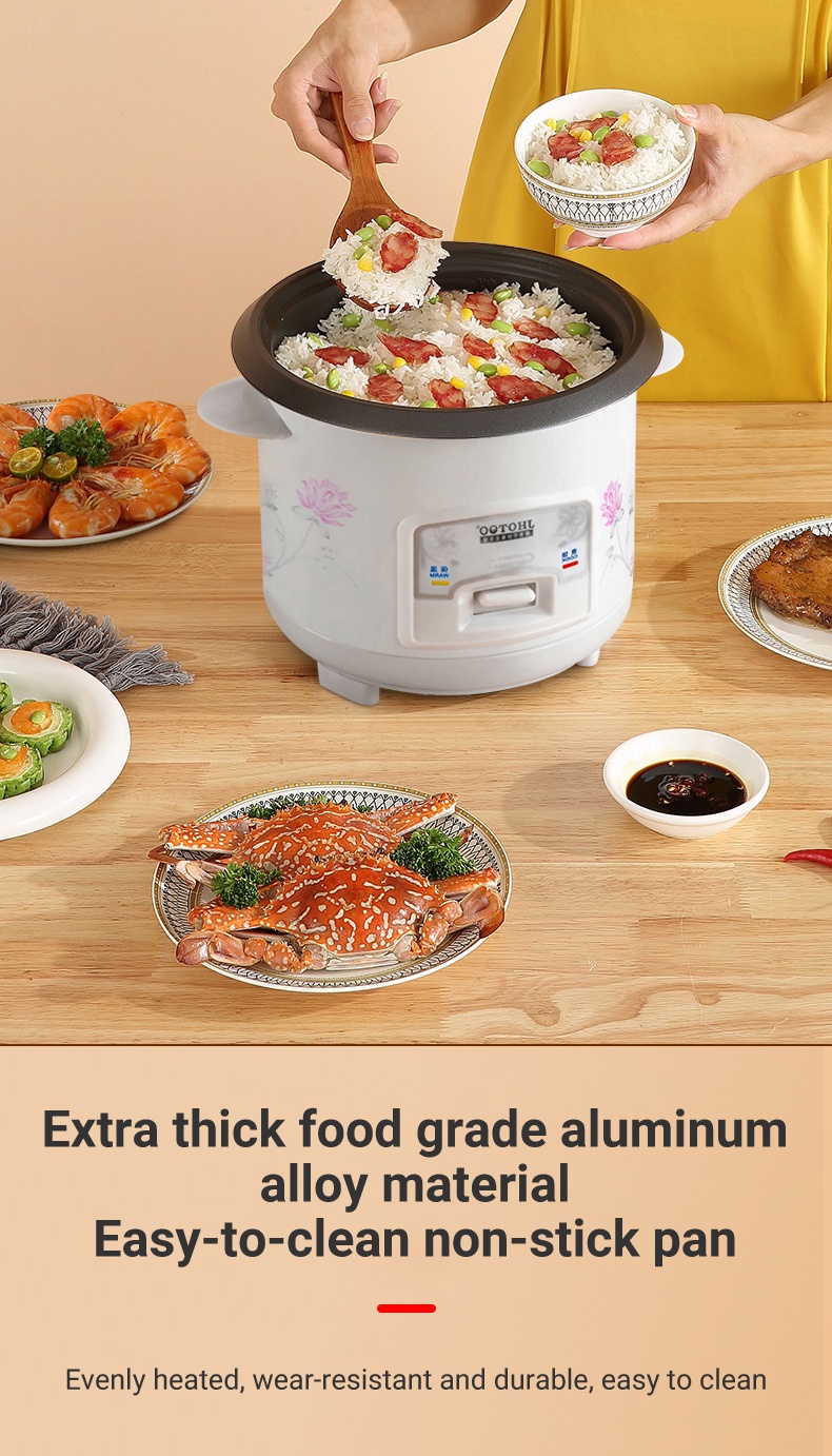 3L rice cooker with steamer mini rice cooker multifunctional electric ...