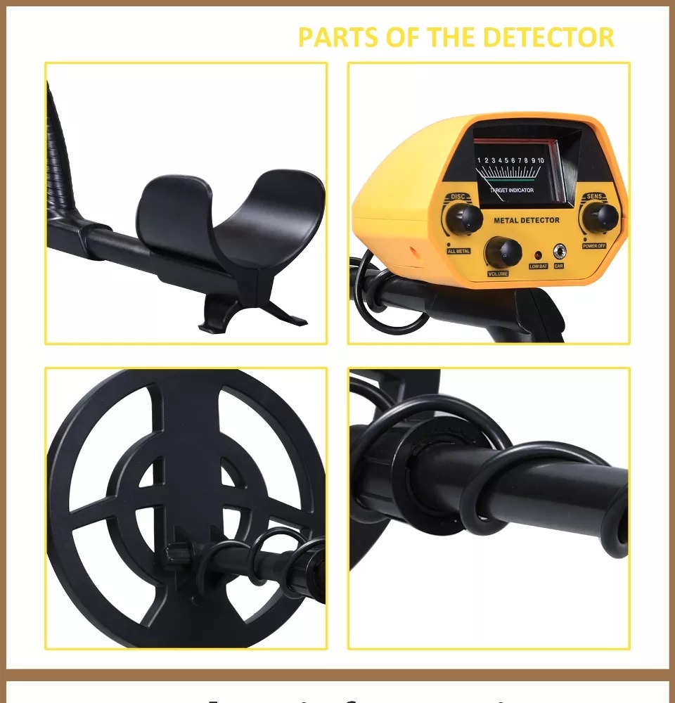 Underground Metal Detector High Precision Handheld Treasure Hunter Gold ...
