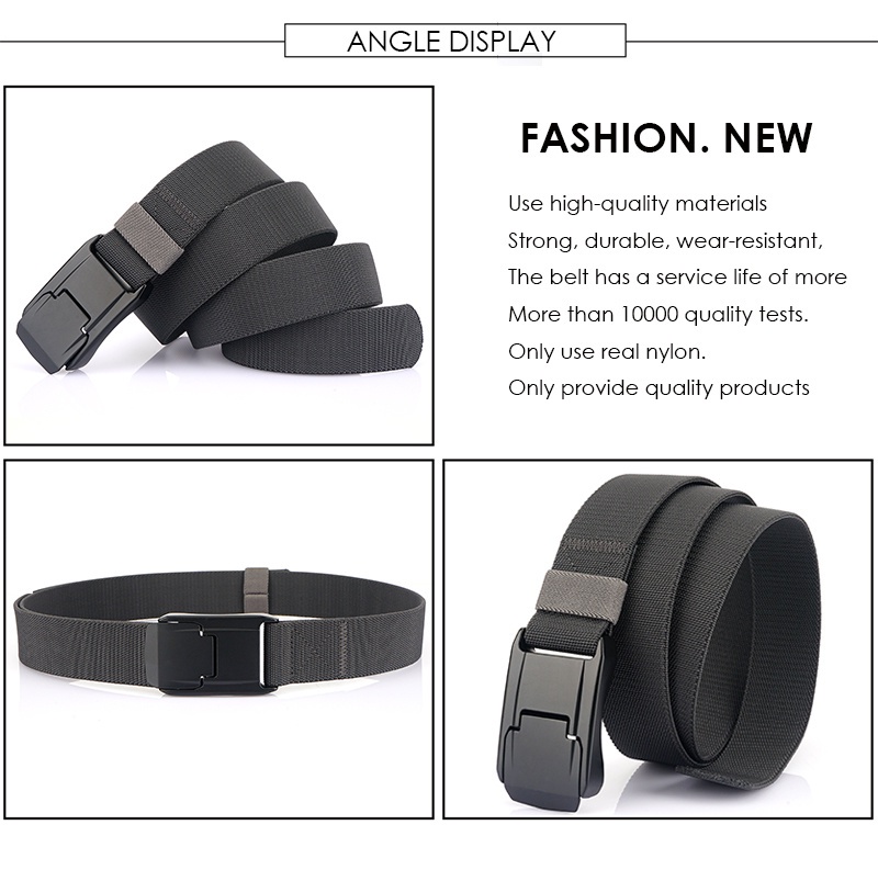 Stretch Belt For Men and Women Hard Alloy Quick Release Buckle Strong ...